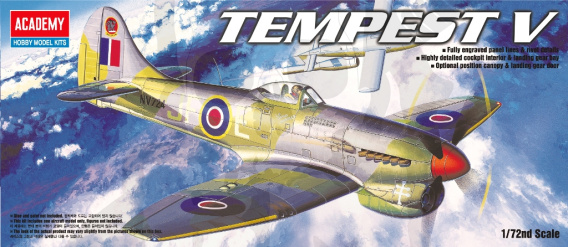 Battle-Models > Academy 12466 Hawker Tempest V 1:72